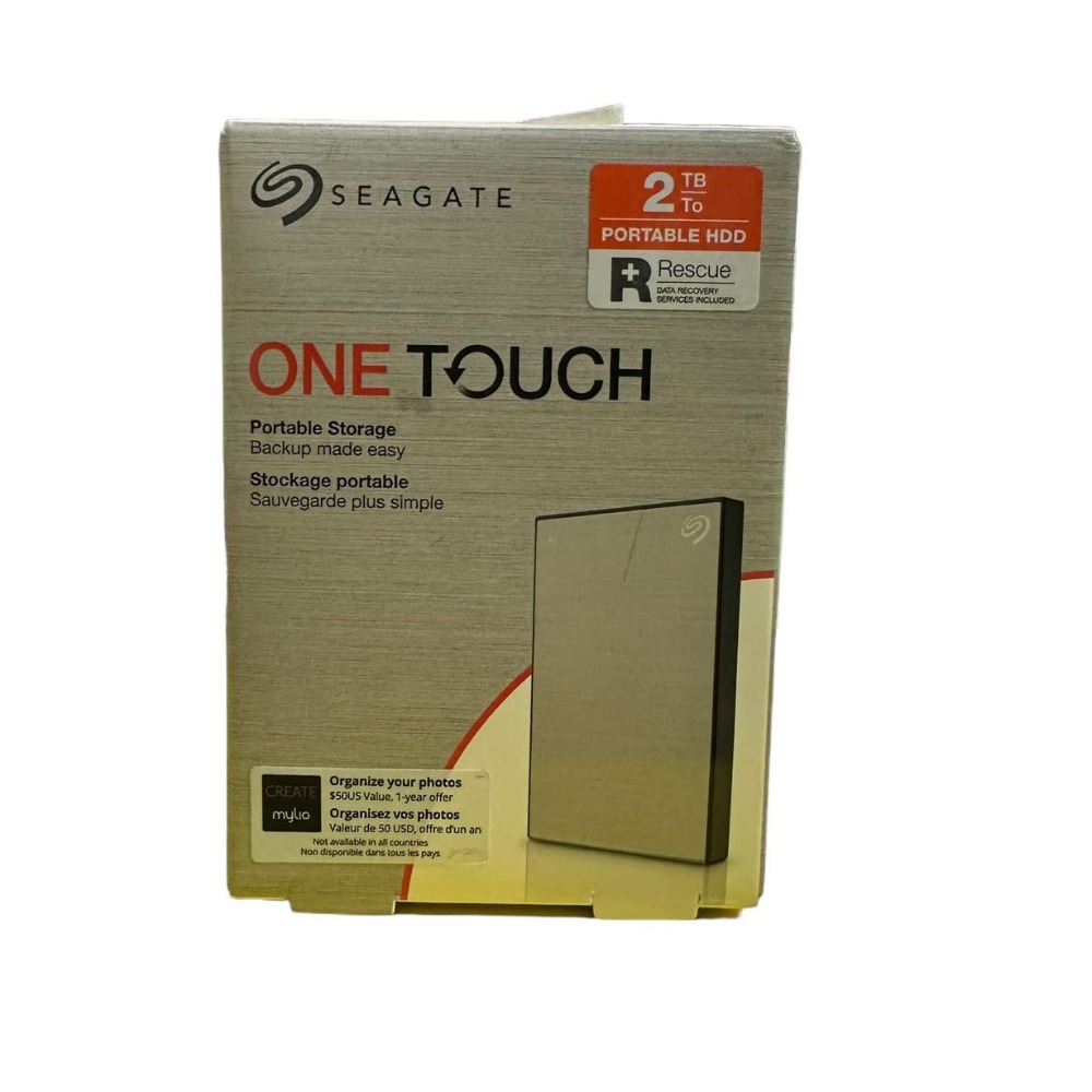 Pre-owned Seagate One Touch 2TB Portable HDD - Model SRD0VN2 - Own4Less